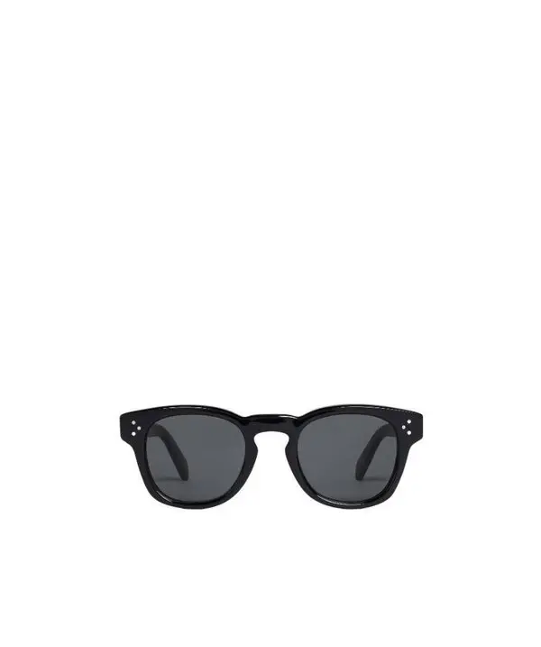 Celine Frame 42 Sunglasses In Acetate - Black
