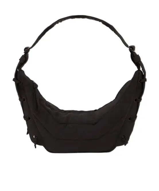 LEMAIRE Small Soft Game Shoulder Bag - Dark Chocolate
