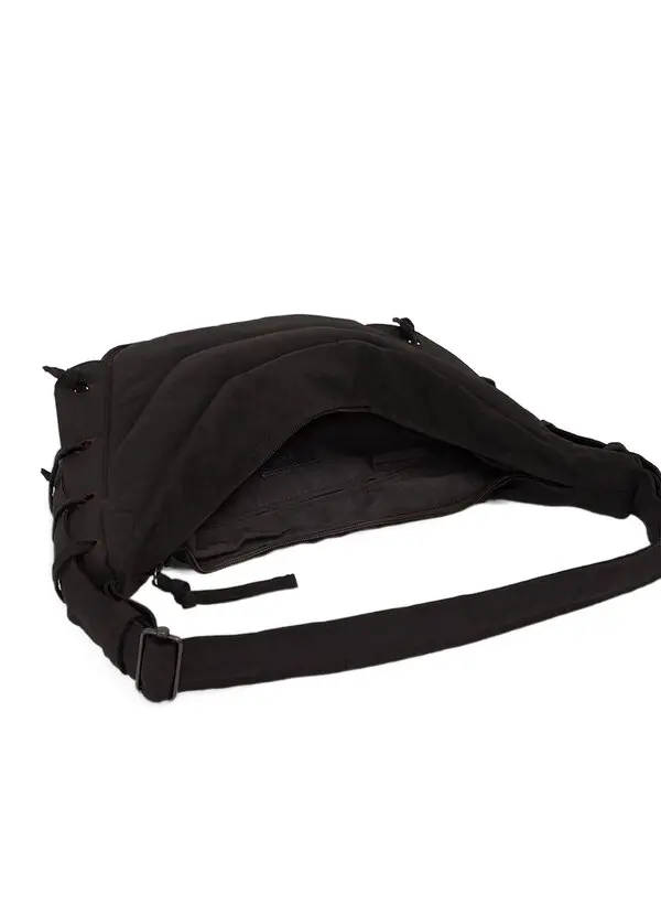 LEMAIRE Small Soft Game Shoulder Bag - Dark Chocolate