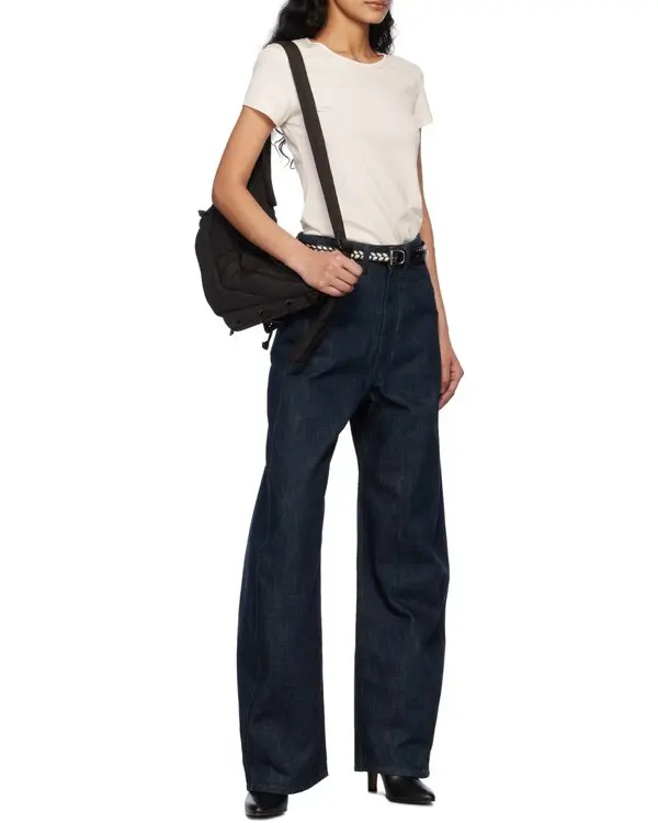 LEMAIRE Small Soft Game Shoulder Bag - Dark Chocolate