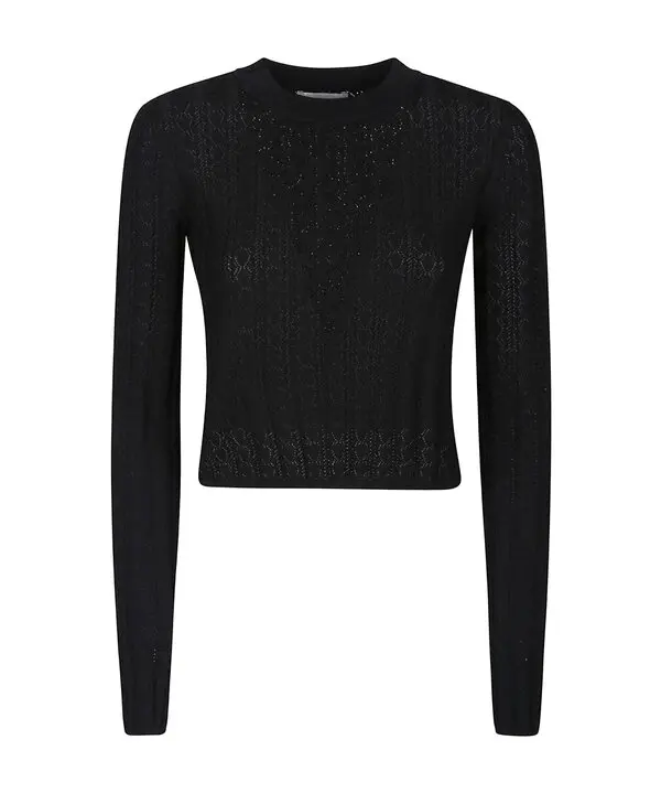 LOULOU STUDIO Tinos Knit Top - Black