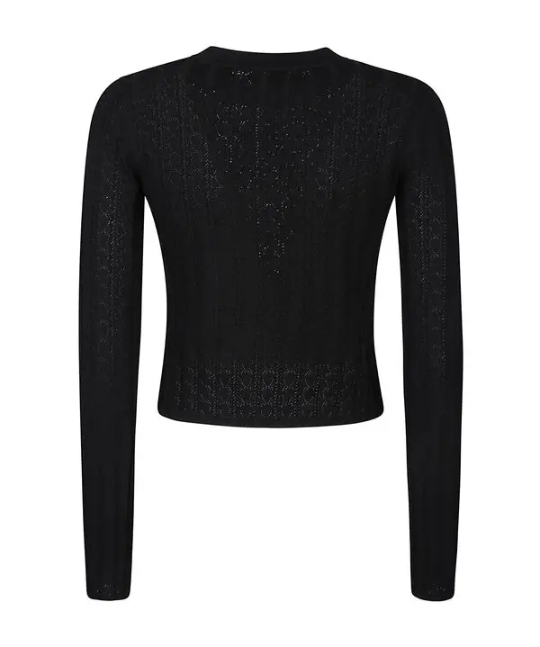 LOULOU STUDIO Tinos Knit Top - Black