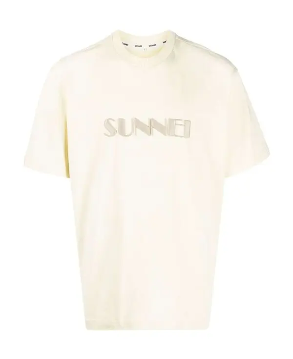 Sunnei Short-sleeved Cotton T-shirt