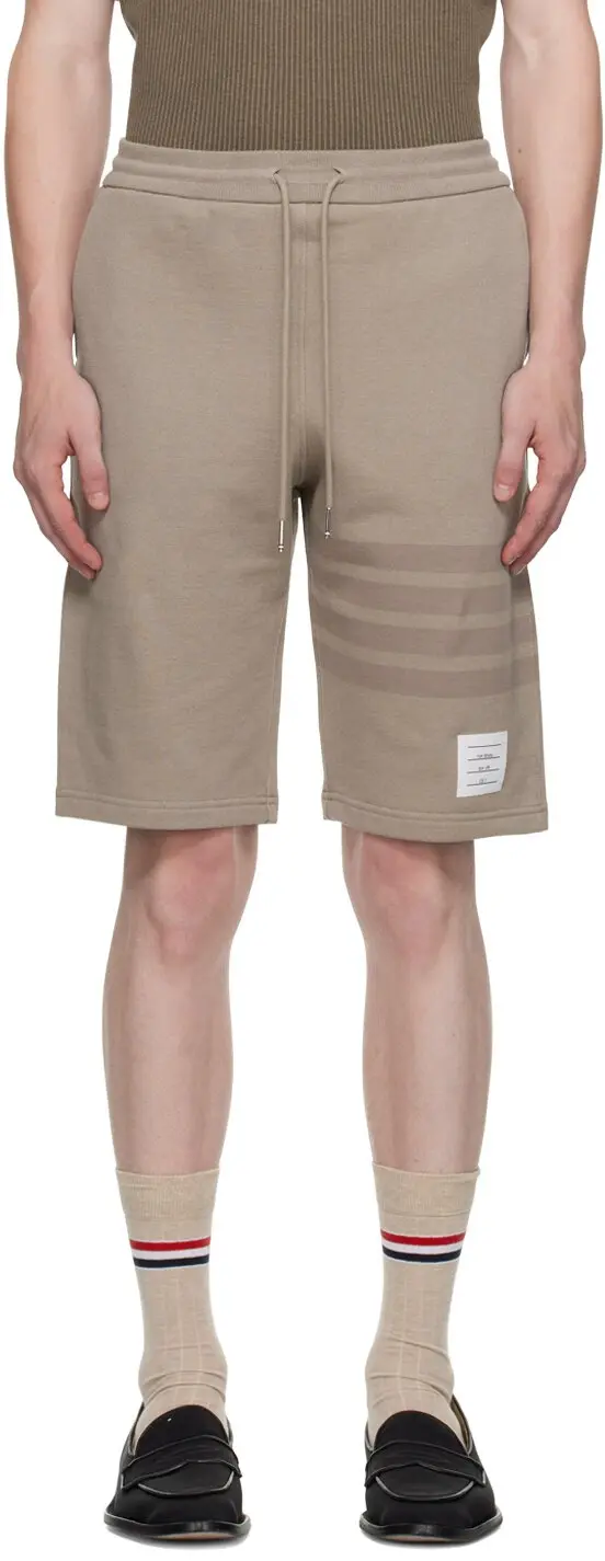 Thom Browne 4-bar Track Shorts - Gray