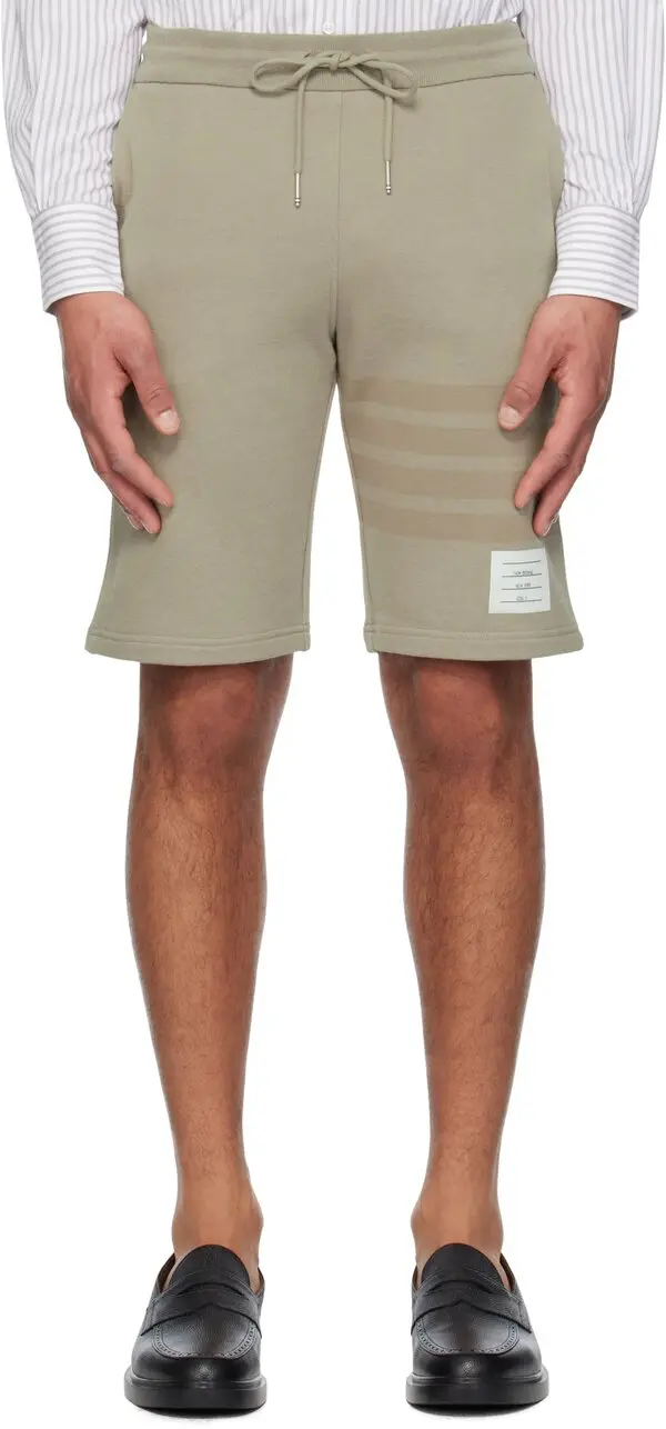 Thom Browne 4-bar Track Shorts - Gray