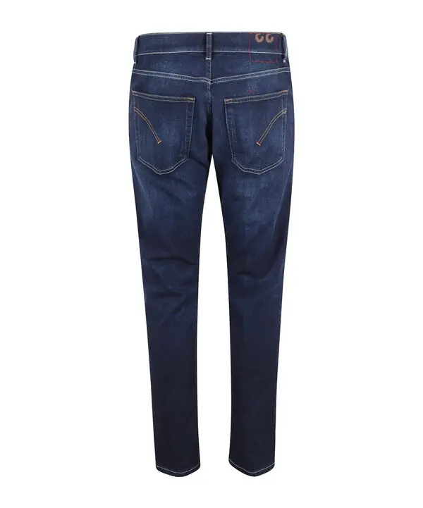 DONDUP Faded-wash Cotton Jeans - Blue