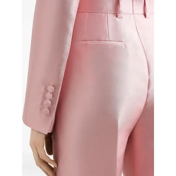 Dolce & Gabbana High Waisted Satin Trousers
