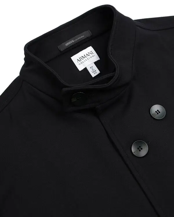 Emporio Armani Logo Casual Jacket - Black