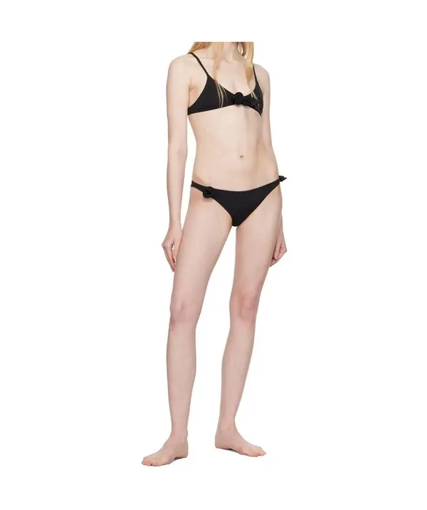 Coperni Flower Bikini Bottoms - Black