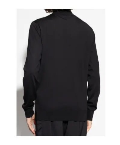 Dolce & Gabbana High-neck Knitted Jumper - Black