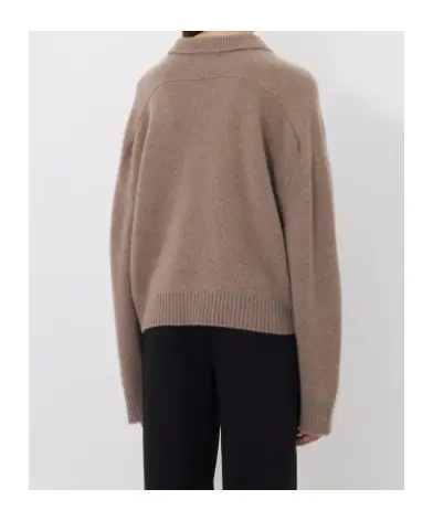 Loulou De Saison Cashmere Polo Knitwear - Brown