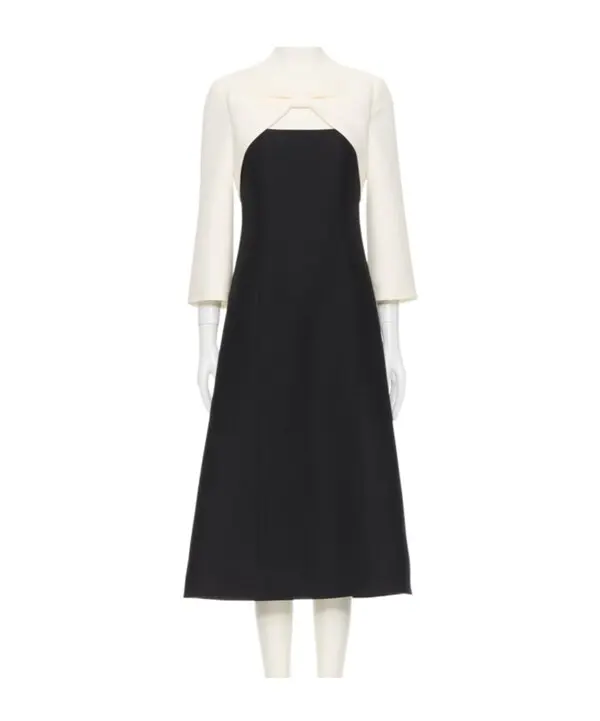Valentino Garavani Midi Dress With Bow Detail