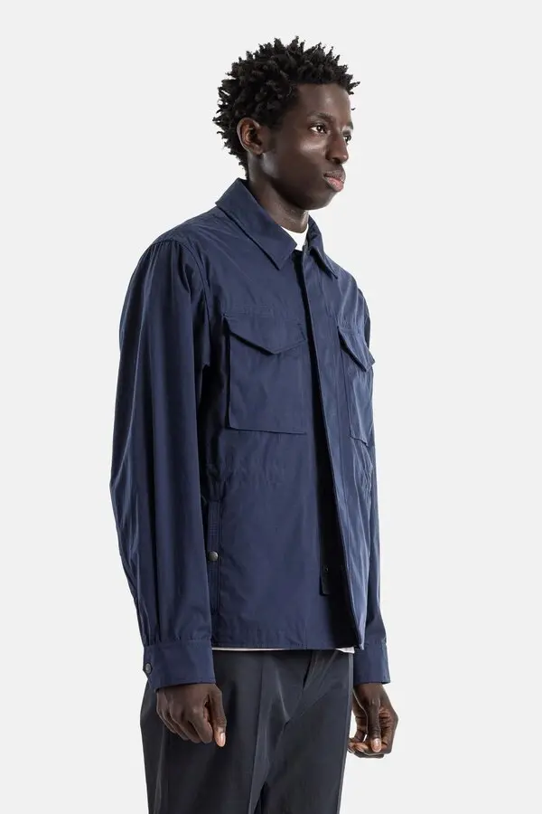 Moncler Roquille 3-in-1 Reversible Shirt Jacket - Midnight Blue