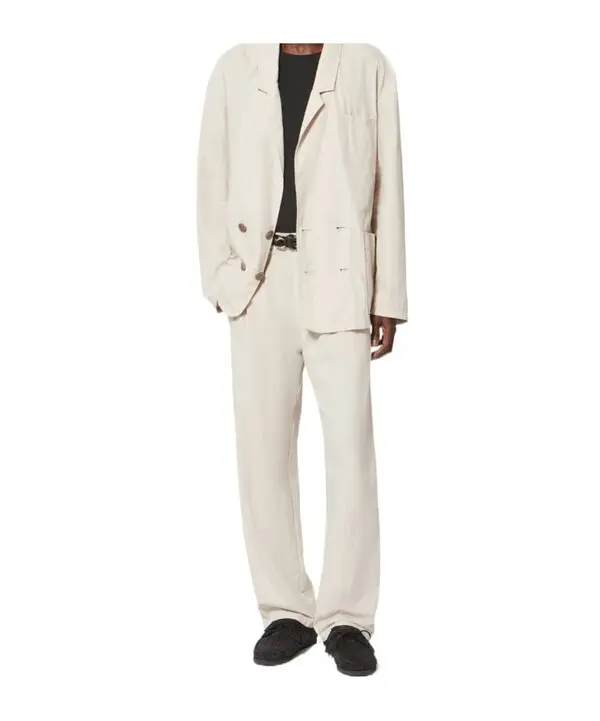Isabel Marant Étoile Yostin Pleated Trousers - Ecru