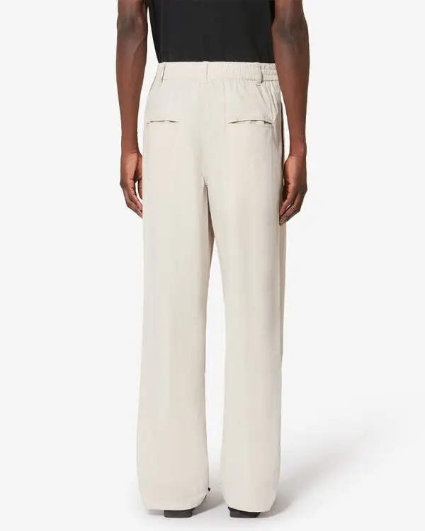 Isabel Marant Étoile Yostin Pleated Trousers - Ecru