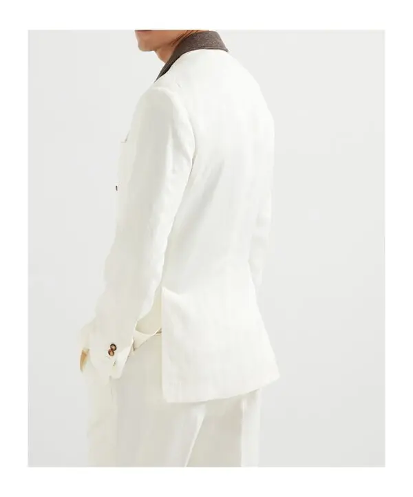 Brunello Cucinelli Double Breasted Tailored Blazer