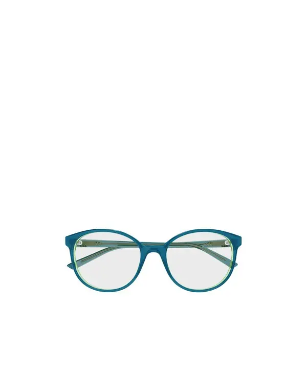 Gucci Round Frame Eyeglasses - Green