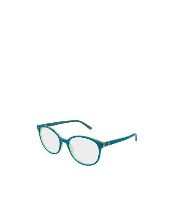 Gucci Round Frame Eyeglasses - Green