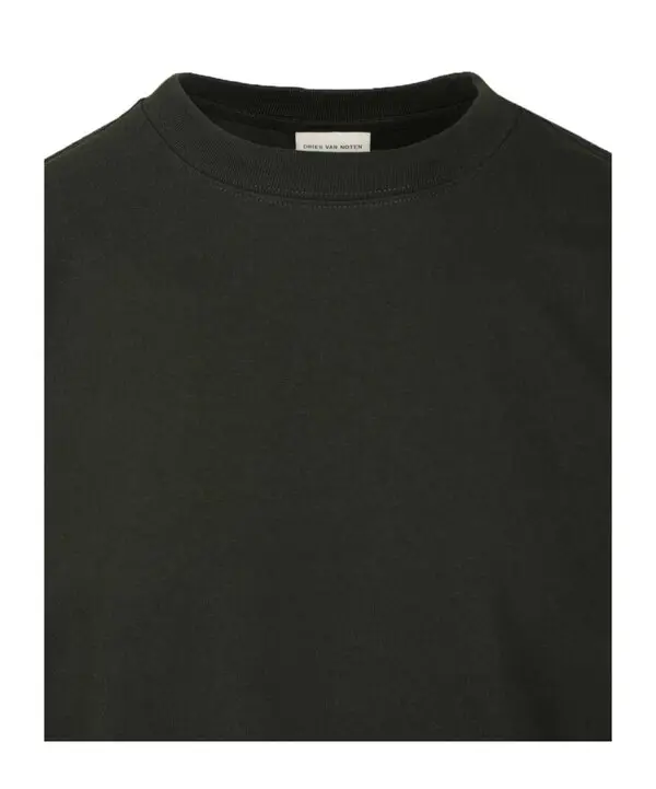Dries Van Noten Short-sleeved Crewneck T-shirt - Green
