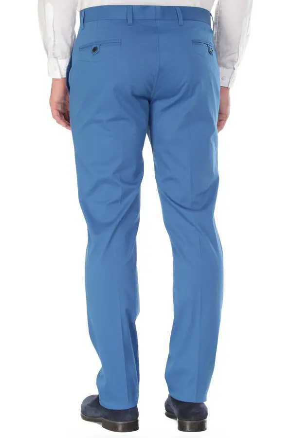Emporio Armani Tapered Casual Pants - Blue