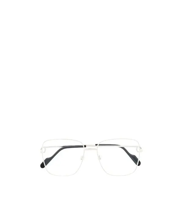 Cartier Square Frame Eyeglasses - White