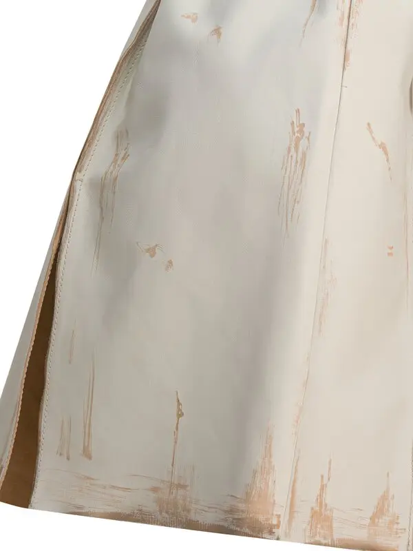Prada A-line Midi Skirt