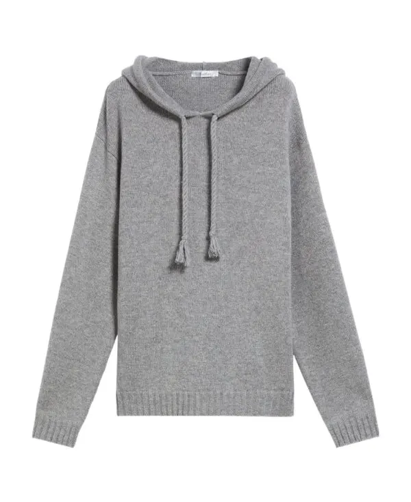 Max Mara Drawstring Knit Hoodie