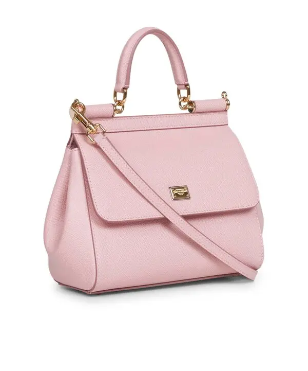 Dolce & Gabbana Medium Sicily Handbag - Pink