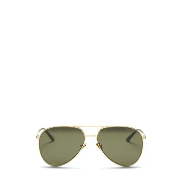 Valentino Garavani Full Frame Aviator Sunglasses - Gray