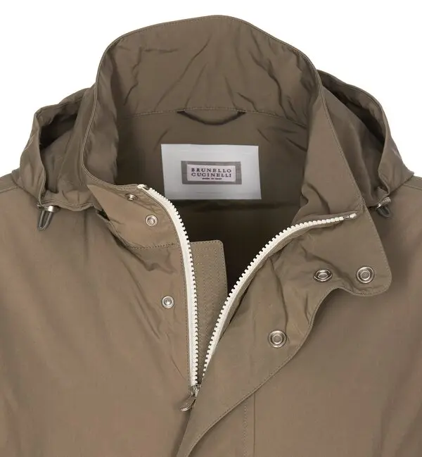 Brunello Cucinelli Hooded Waterproof Jacket