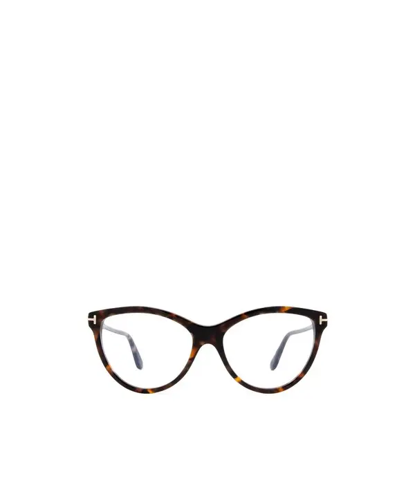 TOM FORD Tortoiseshell Round-frame Sunglasses - Black