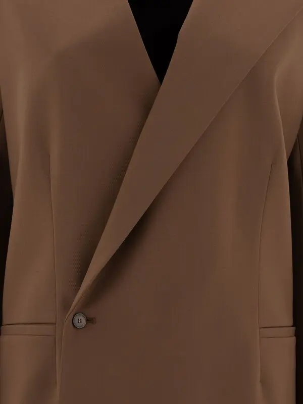 LOULOU STUDIO Nodo Blazer Jacket - Green