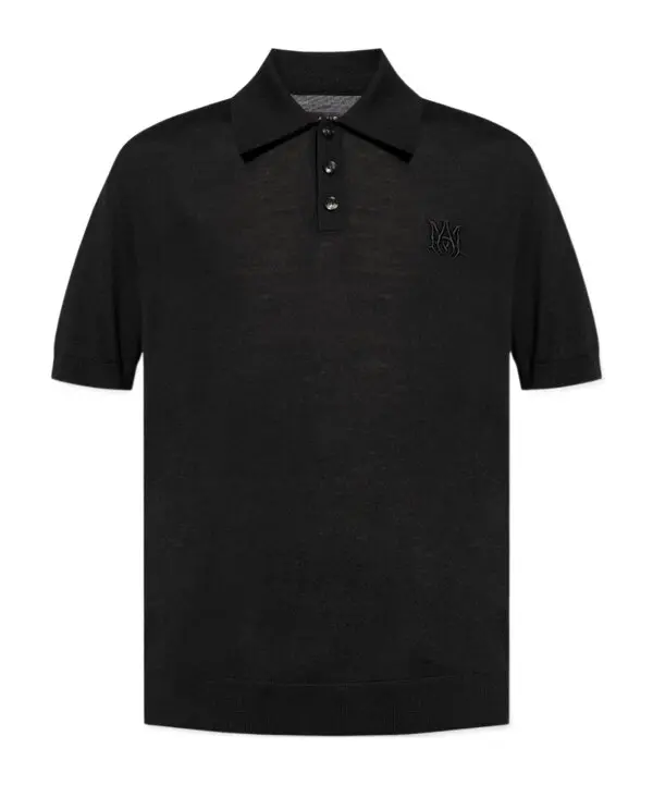 Amiri Logo-embroidered Polo Shirt