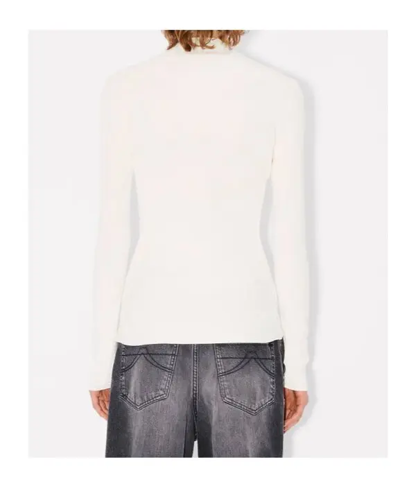 Kenzo Boke Flower 2.0 Knitted Jumper - White