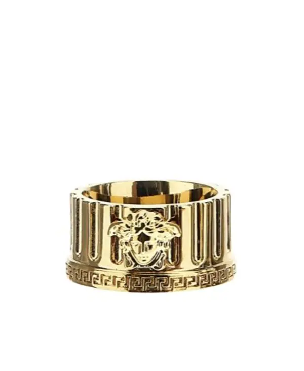 Versace Medusa Head Ring - Multicolor