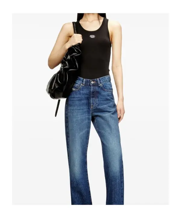 DIESEL® T-anki-od Ribbed Tank Top - Black