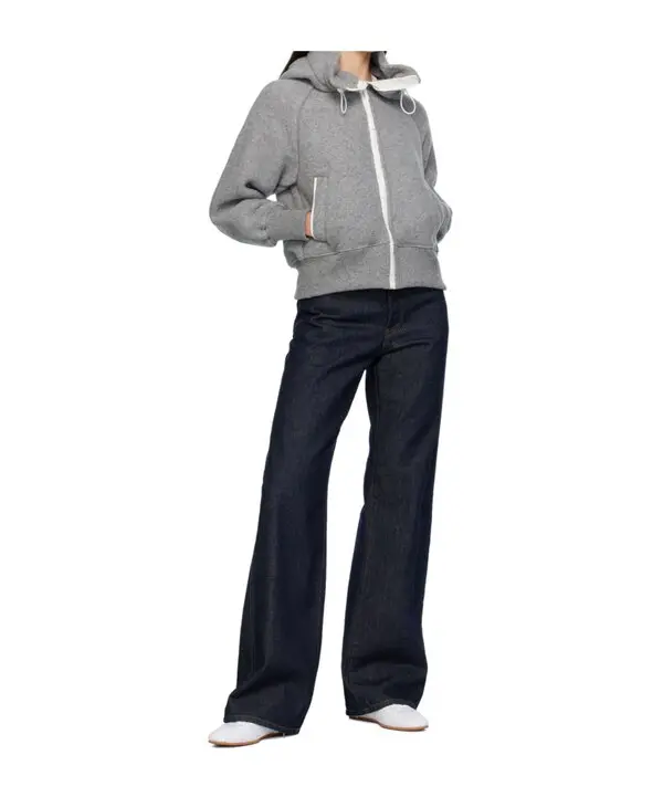 Canada Goose Zip-up Hooded Hoodie - Gray