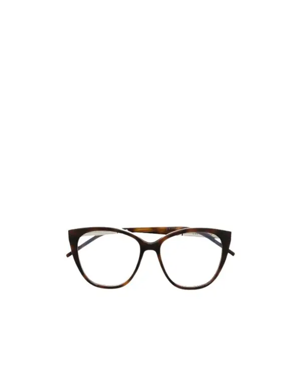 Saint Laurent Cat Eye Frame Eyeglasses - Black