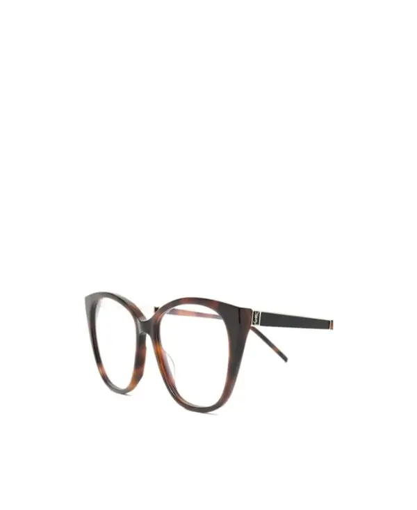 Saint Laurent Cat Eye Frame Eyeglasses - Black