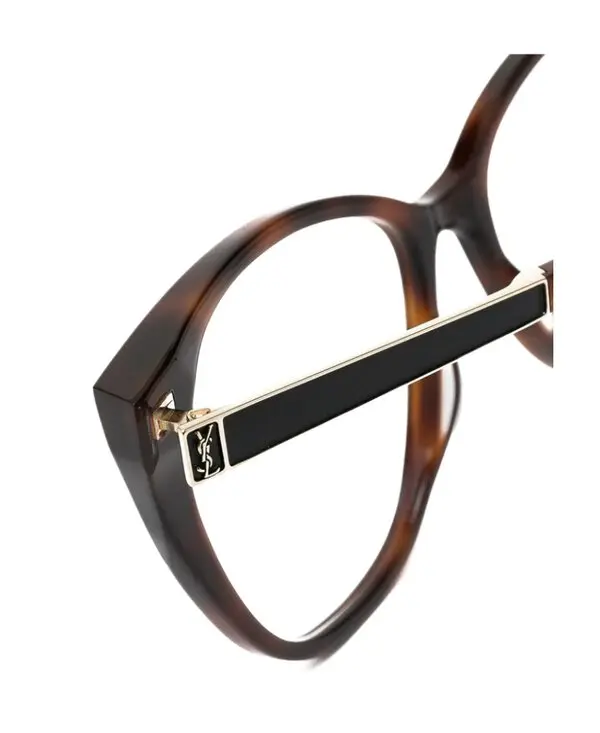 Saint Laurent Cat Eye Frame Eyeglasses - Black