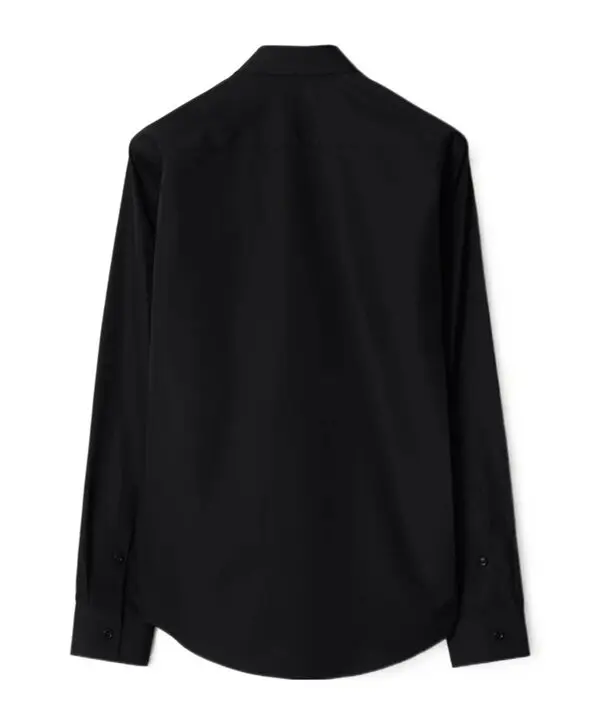 Burberry Logo-embroidered Buttoned Shirt