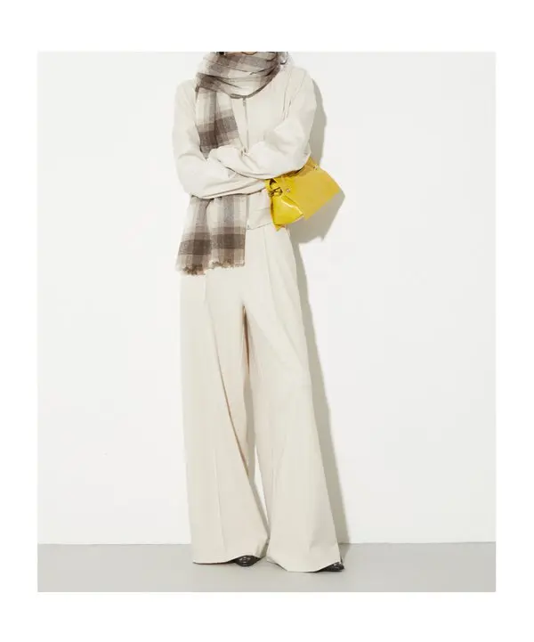 MAXCO. Max&co. Ribbed Knit Turtleneck Zip-up Jacket
