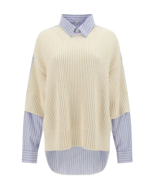 Fabiana Filippi Knitted Stripe Shirt
