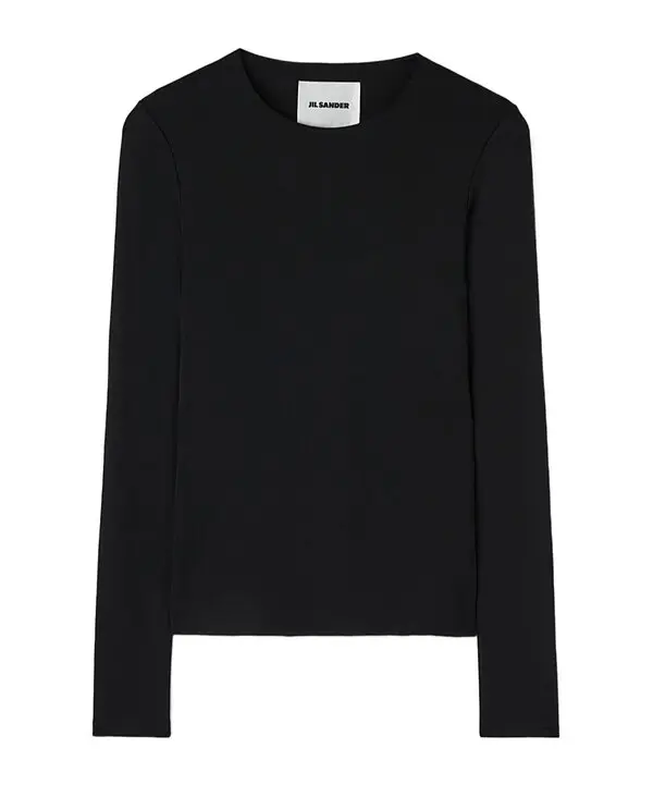 JIL SANDER Long-sleeved Crewneck Top