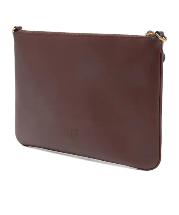 Pinko Classic Flat Love Simply Crossbody Bag - Red