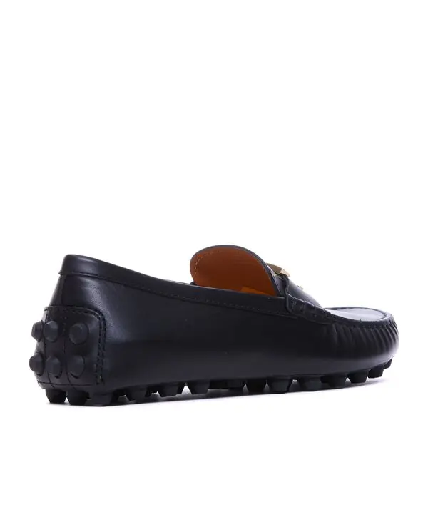 TOD'S Logo-plaque Slip-on Loafers