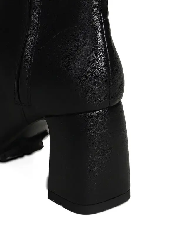 Ash Chunky Heeled Ankle Boots