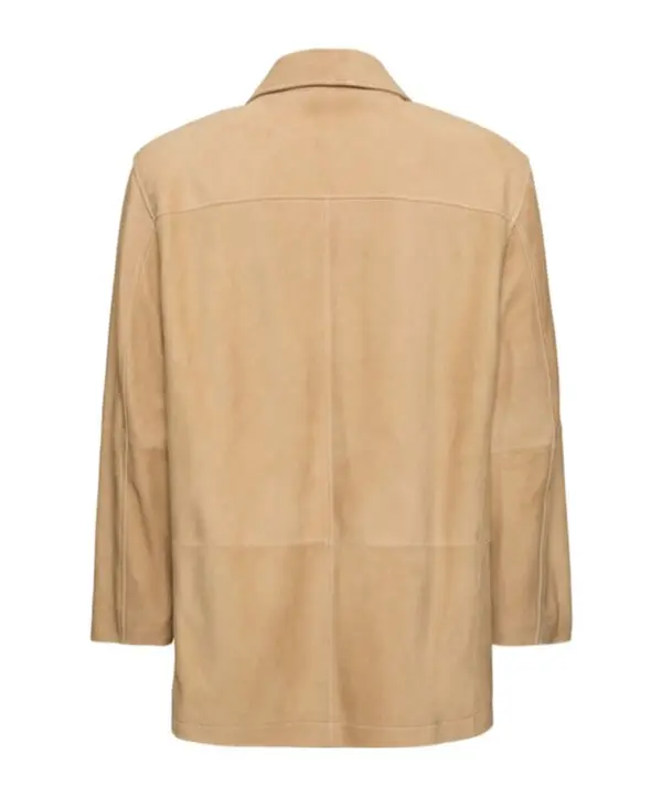 DUNST Suede Jacket - Camel