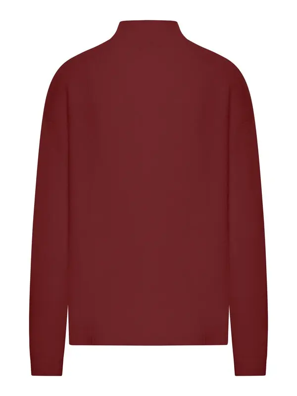 Max Mara Boxy Jumper In Stretch Cashmere Yarn