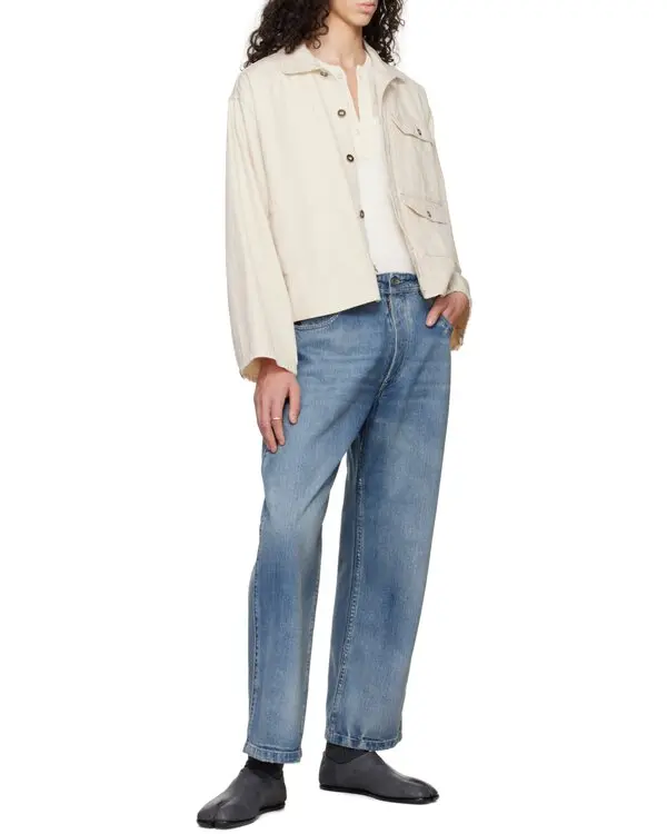 MAISON MARGIELA Distressed Wide-leg Jeans